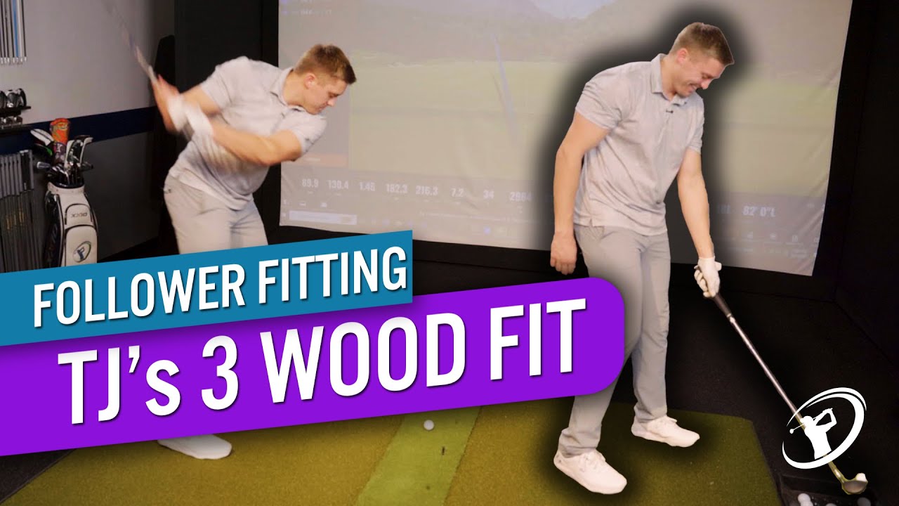 FOLLOWER FITTING: 18 Handicap Gets Fit For a 3 Wood!